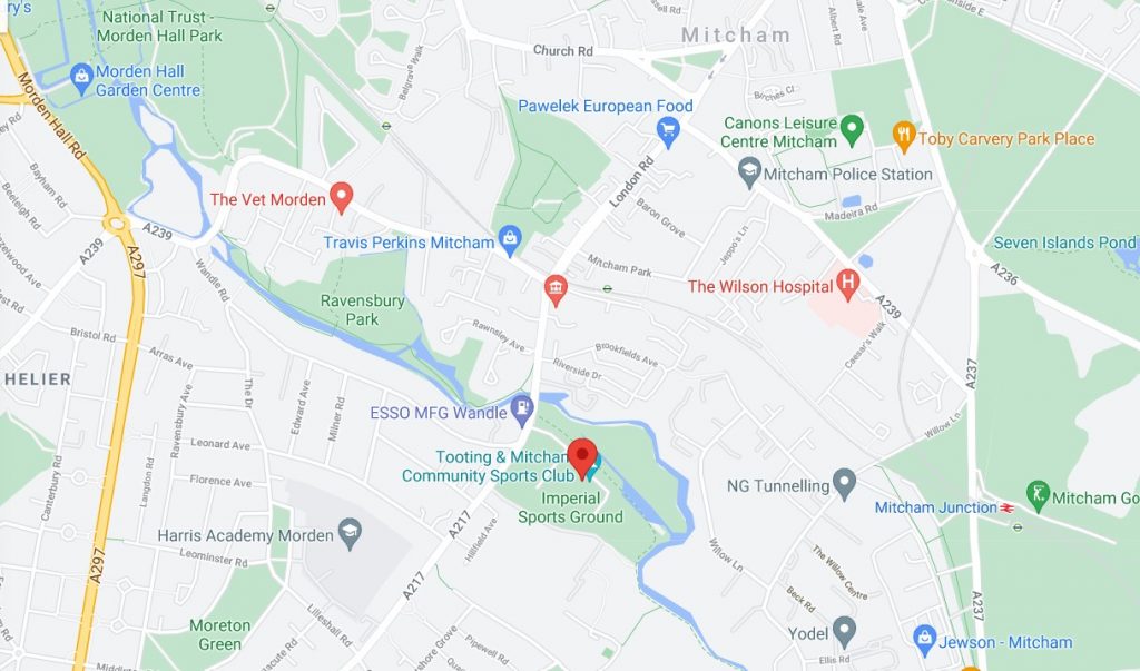 Tooting Bec – SCEFL