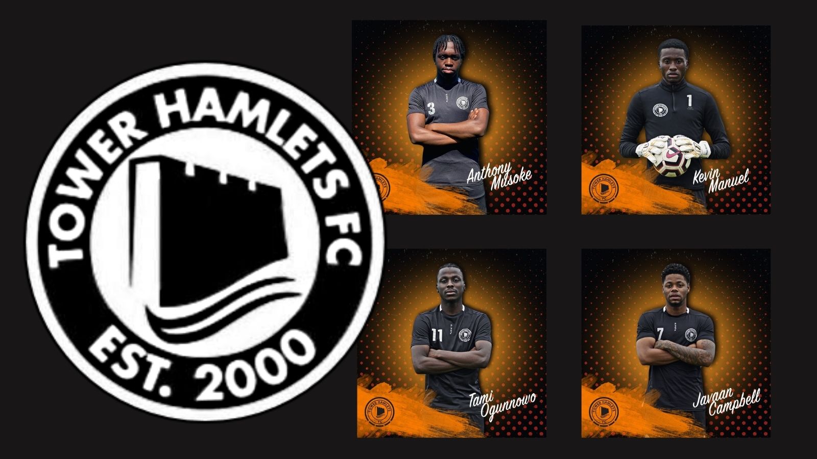 Tower Hamlets – 2021/22 Squad – SCEFL