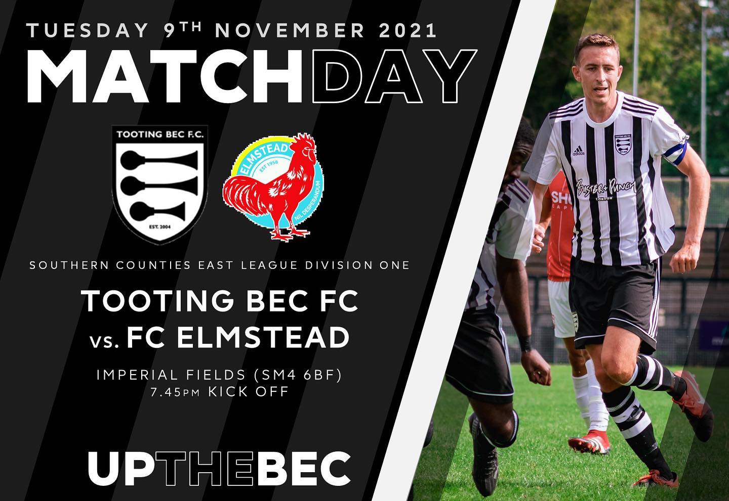 Tooting Bec 2-2 FC Elmstead – SCEFL