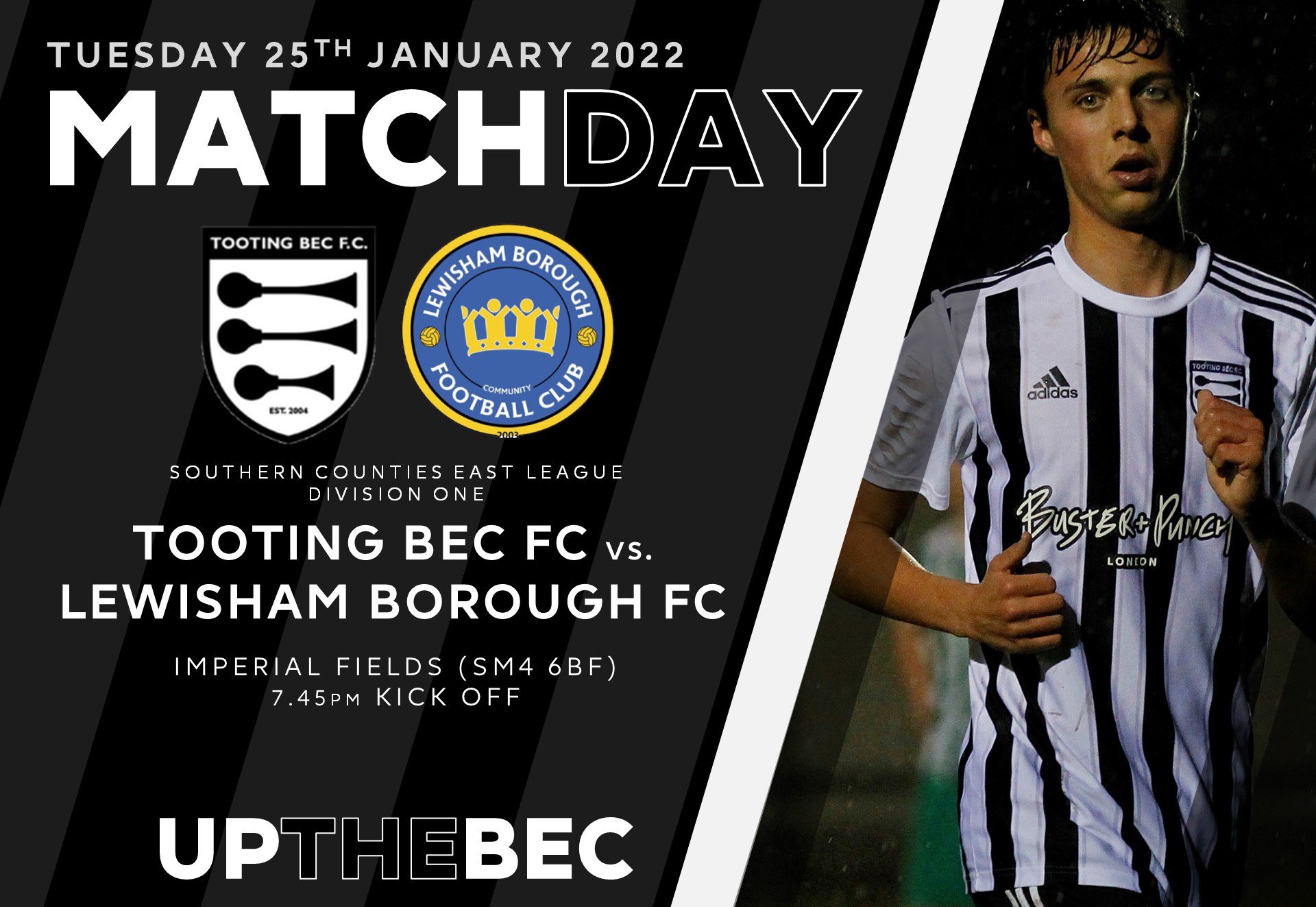 Tooting Bec 1-1 Lewisham Borough – SCEFL