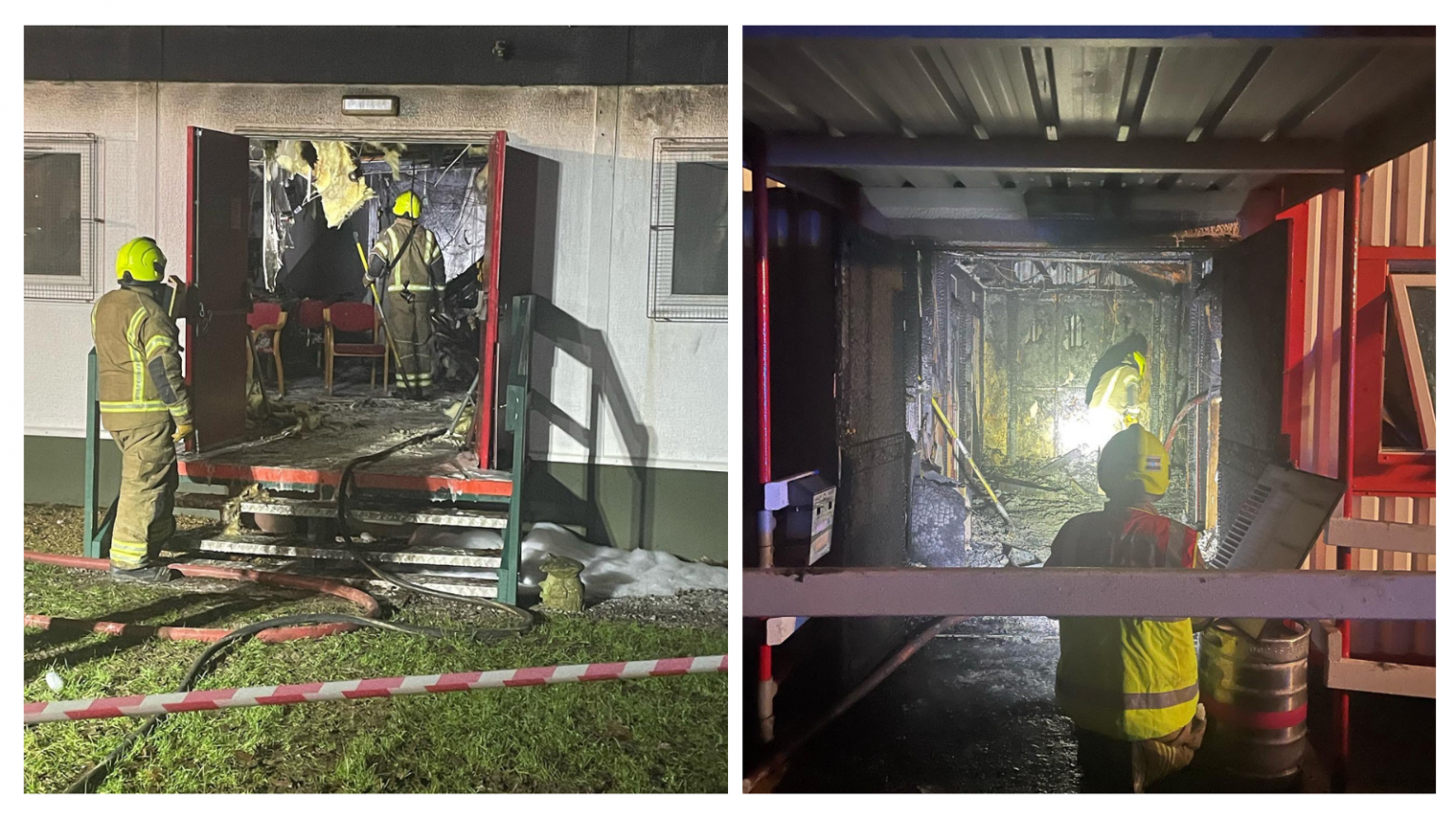 Clubhouse fire at the Culverden Stadium – SCEFL