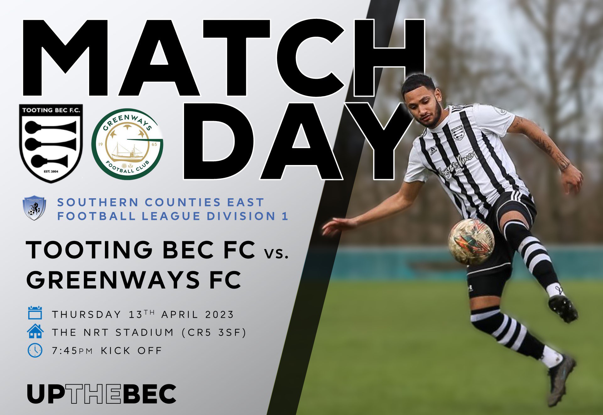 Tooting Bec 4-1 Greenways – SCEFL