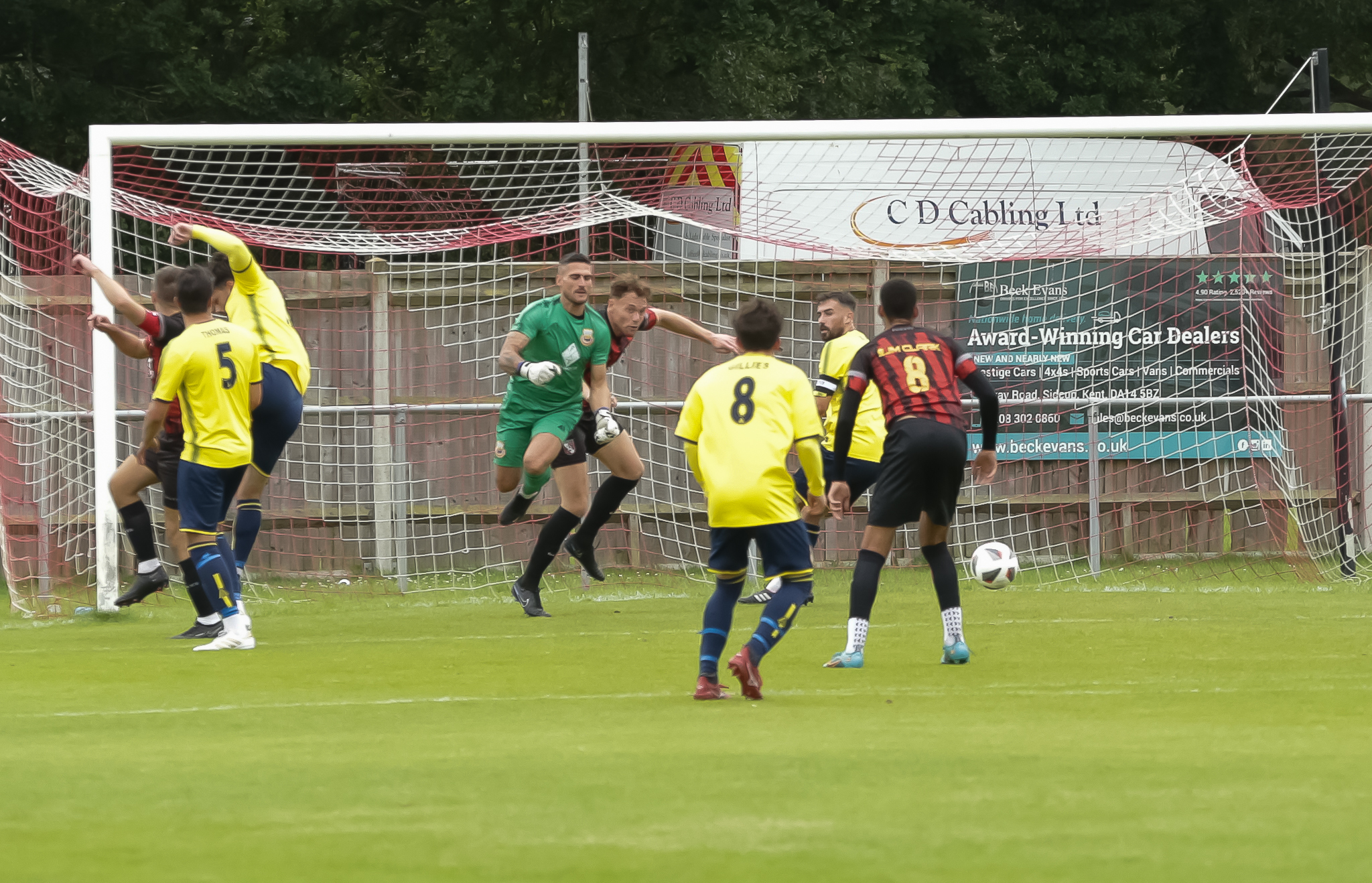 14 Goalmouth action – SCEFL