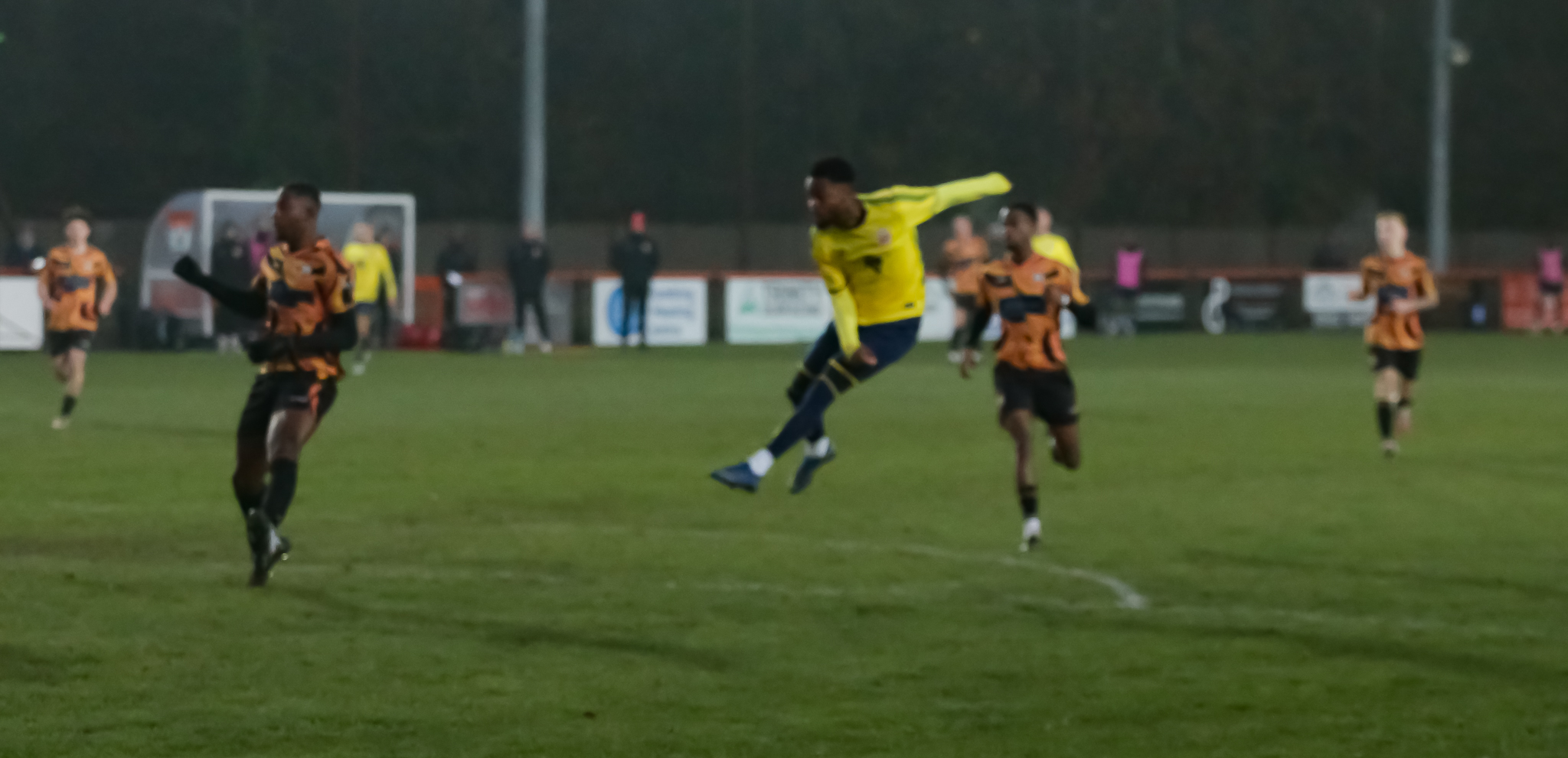 28 Josh hits one from 18 yards – SCEFL