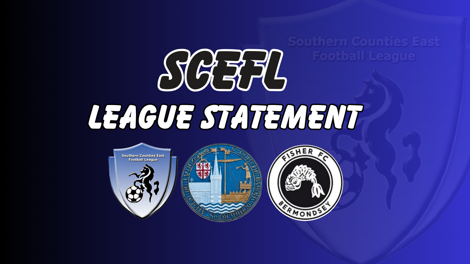 League Statement – Lydd Town v Fisher – SCEFL