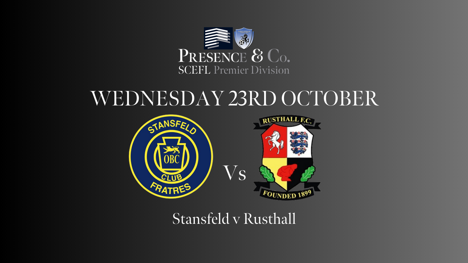 Stansfeld 6-6 Rusthall – SCEFL